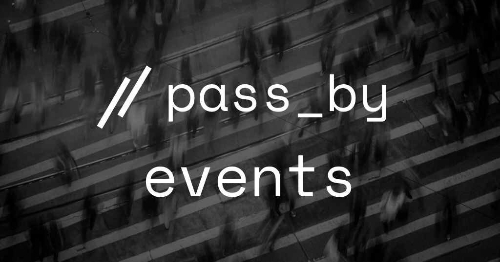 ↳ Events // pass_by
