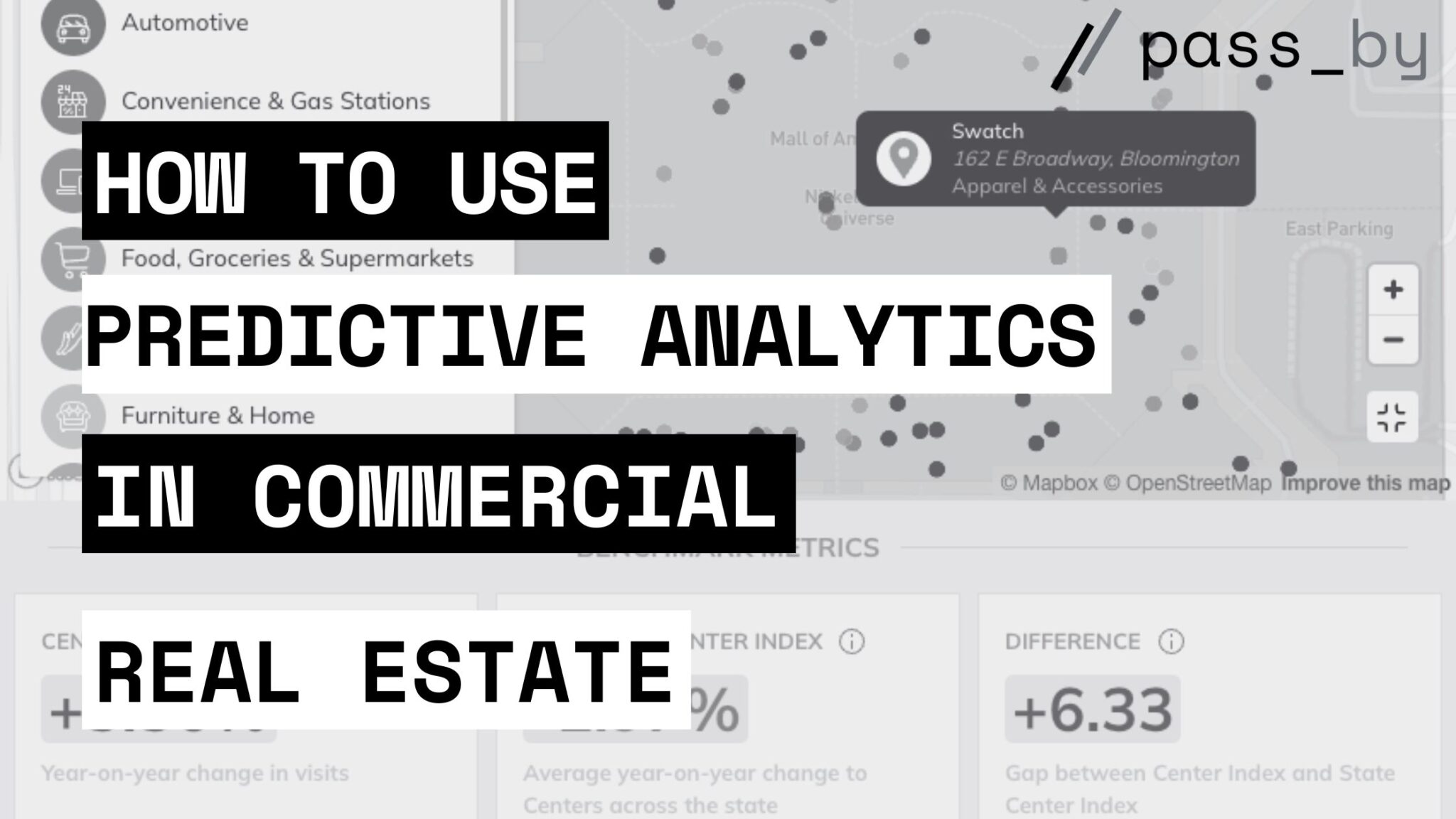 How to Use Predictive Analytics in Commercial Real Estate // pass_by