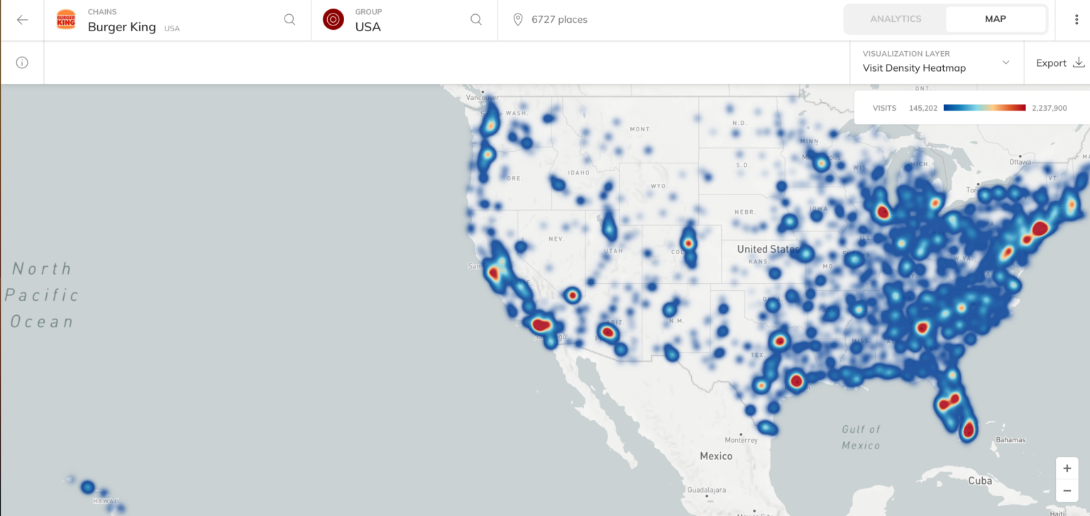Most Popular Fast Food Chains in America + Foot Traffic Data // pass_by