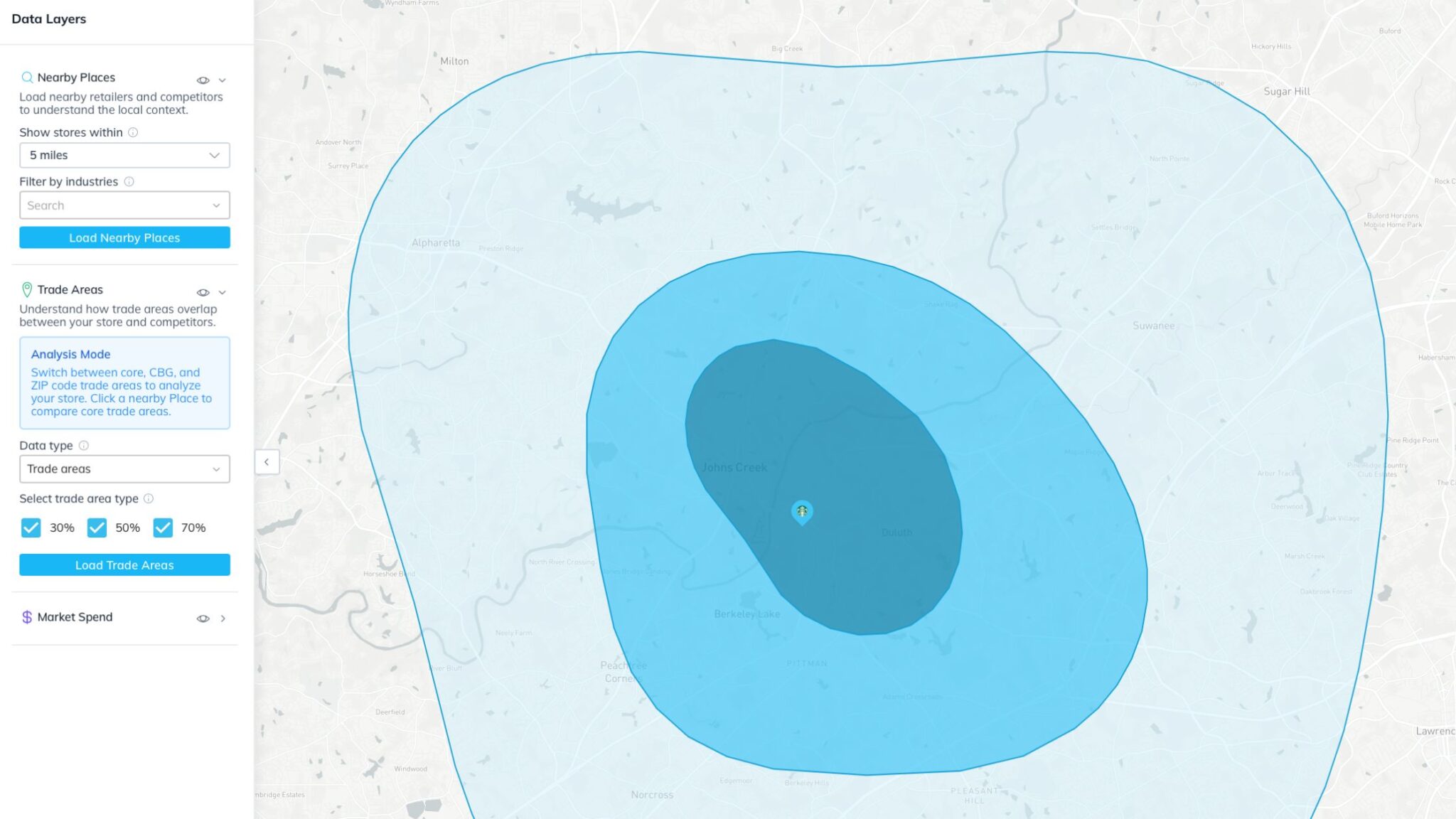 What is a Catchment Area? Analysis Explained & Tools to Do It // pass_by